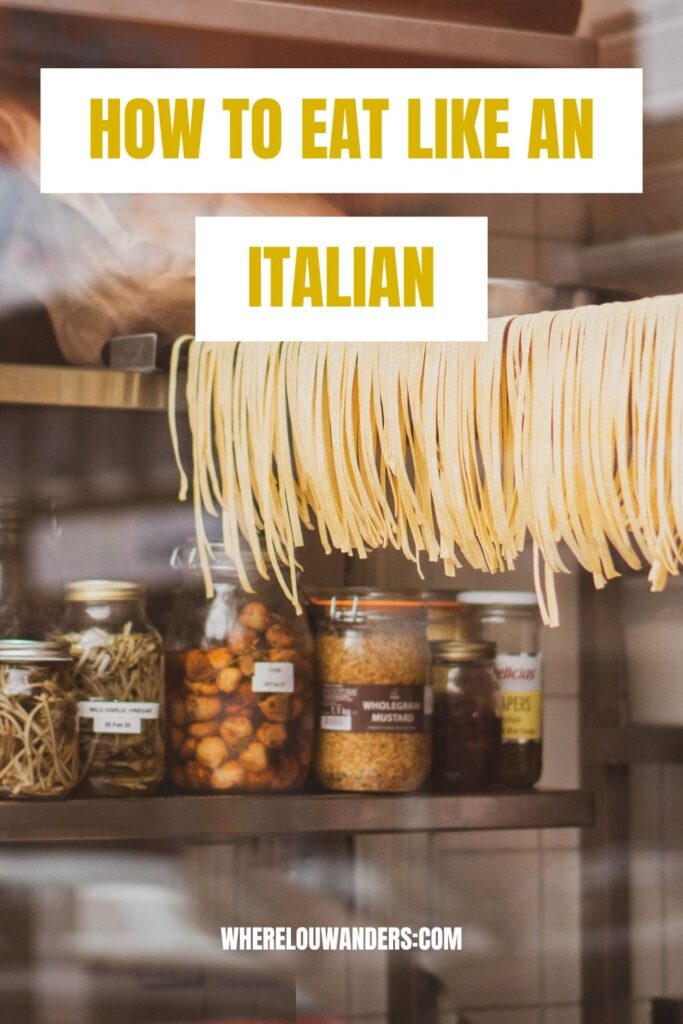 How to eat like an Italian - Things To Know Before Your First Meal
